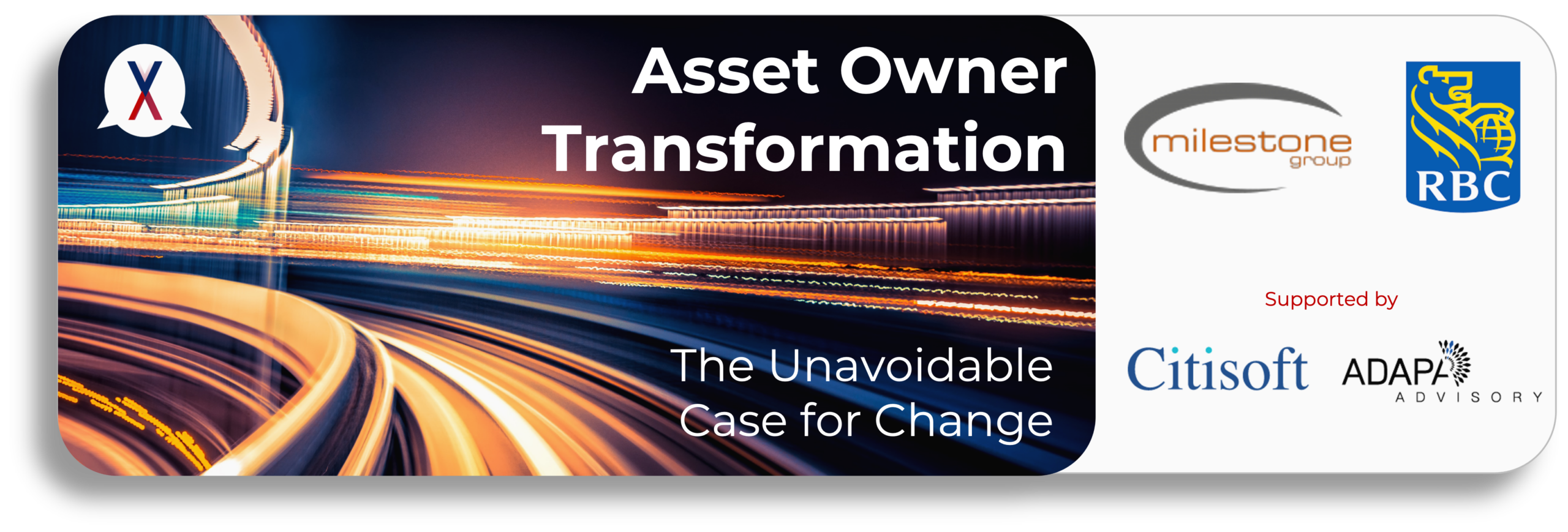 Asset Owner Transformation - Welcome to the ValueExchange
